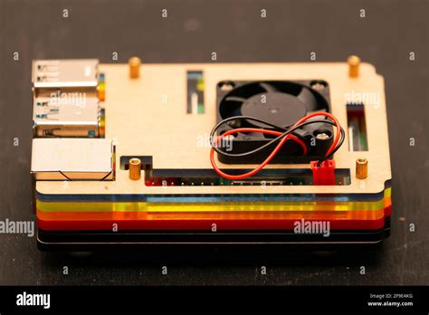 Credit Card Sized Single Board Microcomputer With Connected To Gpio Credit Card Sized Single Board Microcomputer With Connected To Gpio