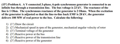 Solved Problem A Y Connected Phase Pol