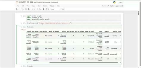 Vedant Kokane On Linkedin Datascience Pandas Datavisualization Project Eda