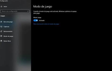 Modo Juego En Windows 10 Qué Es Para Qué Sirve Y Cómo Se Activa