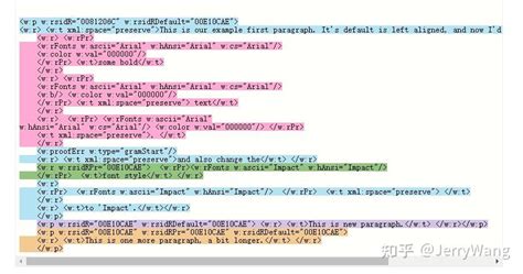 Open Office XML 格式里如何描述多段具有不同字体设置的段落 知乎