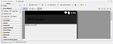 Java Android Action Bar In Eclipse Does Not Look The Same As