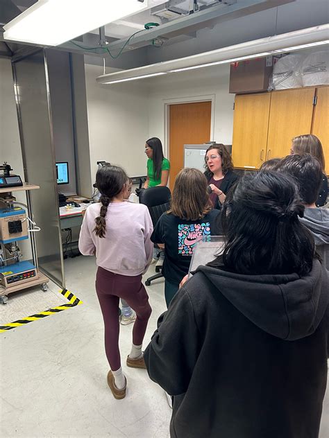 Girls Love Science Visits The Lab