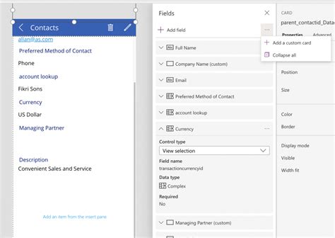 Working With Complex Data Types In Canvas Apps Using Common Data Service Current Connector