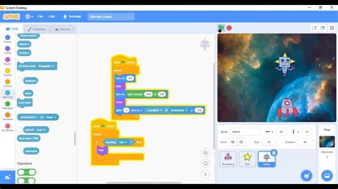 Scratch Tutorials Making Space Invaders Game On Scratch Youtube