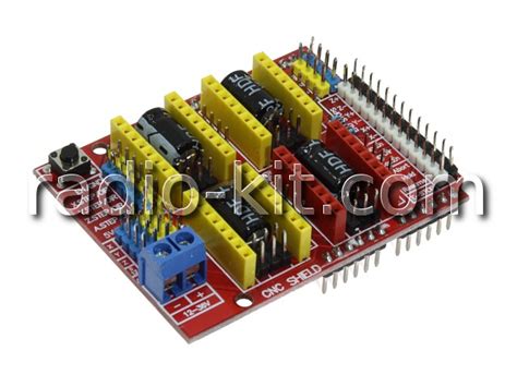 Плата расширения для Ардуино Cnc Shield V3 0 для драйверов A4988 Модуль
