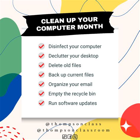 TechTipTuesday Tips To Clean Up Your Computer Teaching In A Fishbowl