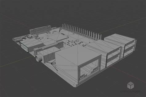 Raspberry Pi Electronic Board Free 3d Model Blend C4d Dae Max