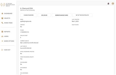 Two Factor Authentication Aptrust User Guide