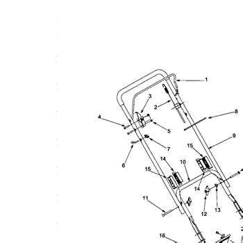 Troy Bilt Mower Parts Diagrams for Repair and Maintenance