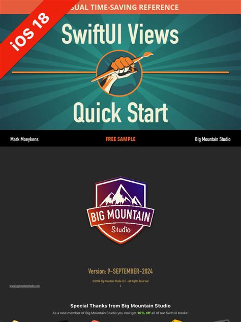 swiftui views quick start pdf swift programming language