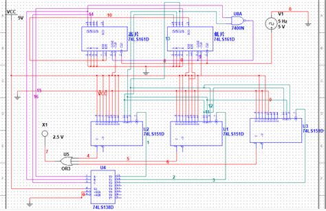 Multisim数电仿真实验——sos循环序列信号发生器multisim序列信号发生器 Csdn博客
