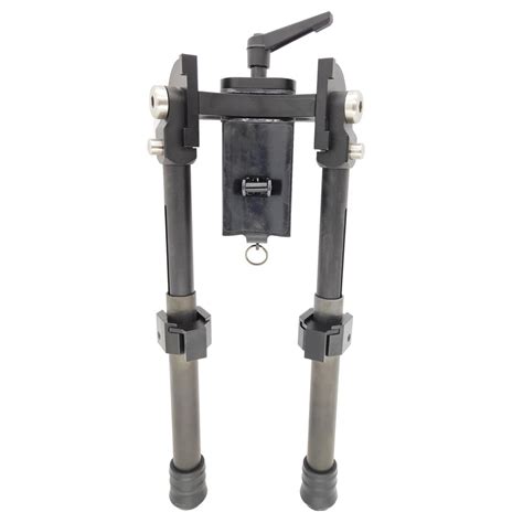 Tactical Lra Carbon Fiber Bipod With 360° Rotating Bipod Adapter Bipodfactory