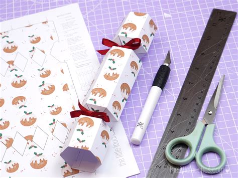 Diy Christmas Cracker Printable Templates 3 Festive Designs The Diy Christmas Cracker Printable Templates 3 Festive Designs The