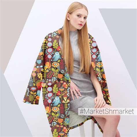 Ткани Совы - закажи на #MarketShmarket.com любая ткань с любым принтом