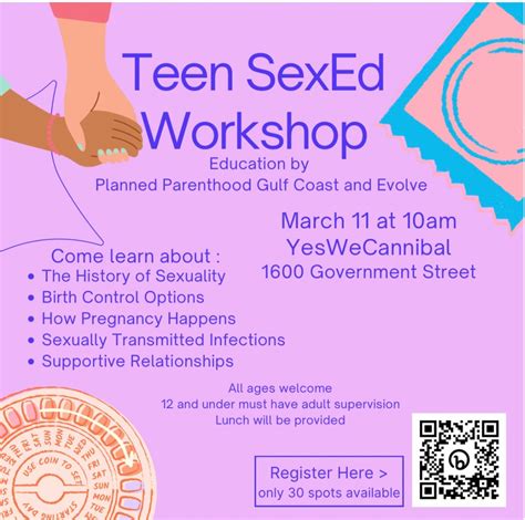 Teen SexEd Workshop Nancy Davis Foundation