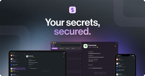 Secrets Password Manager For IOS And MacOS