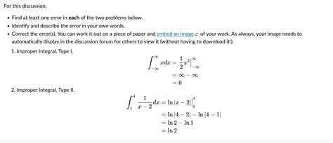 Solved For This Discussion Find At Least One Error In Chegg Com