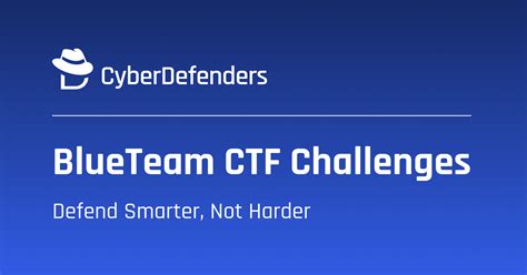 cyberdefenders blueteam ctf challenges