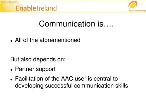 Ppt Augmentative And Alternative Communication Powerpoint