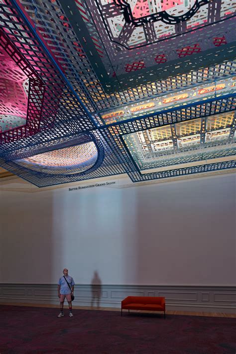 Freelandbuck Combines Historic Ceiling Designs For Smithsonian Installation