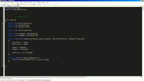 veda 05 a haxe game engine making the basic entity and tools