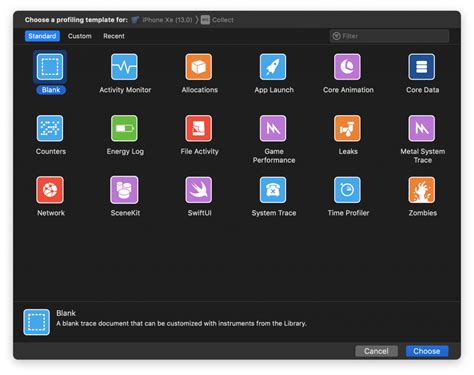 xcode instruments usage to improve app performance