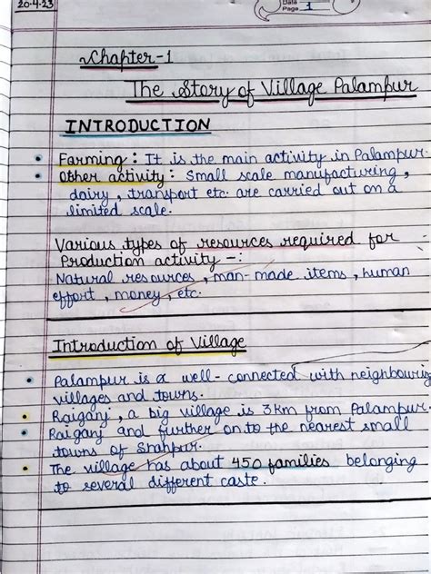 class 9 economics ch 1 notes pdf