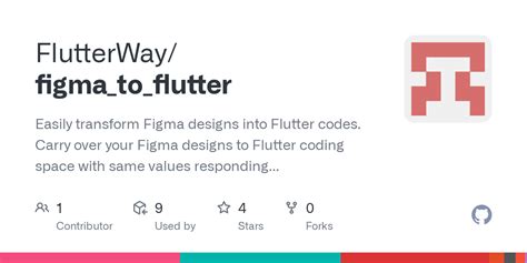 Github Flutterwayfigmatoflutter Easily Transform Figma Designs