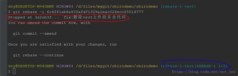 Git Rebase I 中edit和fixup的简单使用git Fixup Csdn博客