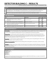 Detectorbuilding C Camas Summary V Pdf DETECTOR BUILDING C RESULTS CAMAS SCIENCE