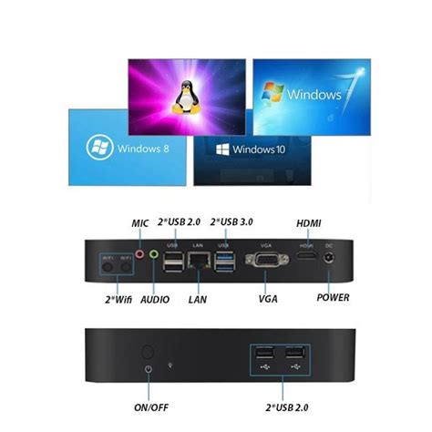 Jual Mini Pc Komputer Intel Core I Gb Gb Wifi Bluetooth Shopee Indonesia