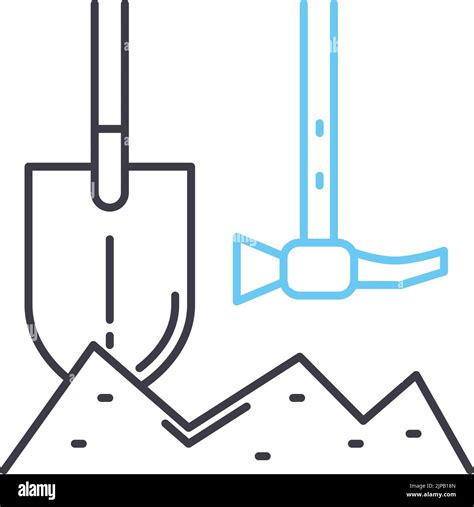 Tools Line Icon Outline Symbol Vector Illustration Concept Sign