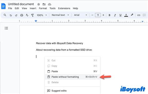 Fix Command Shift V Not Working On Mac Ventura Google Docs