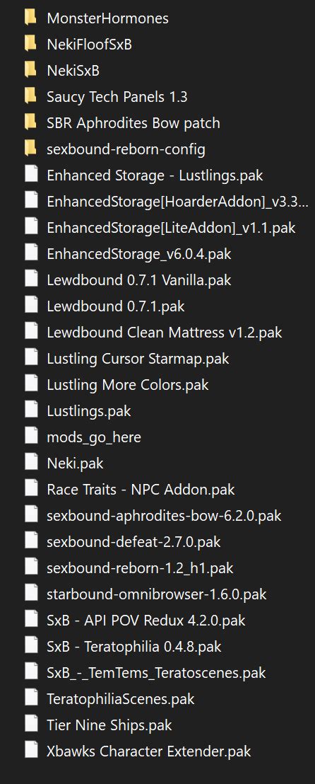 Best Race For Sexbound Starbound Loverslab