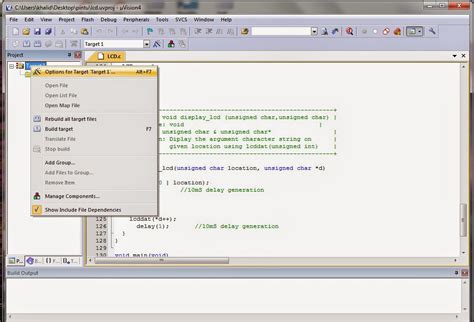 steps to convert c file into hex file using keil uvision ~ electro ark