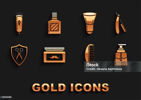 세트 크림 또는 로션 화장품 항아리 스트레이트 면도기 애프터 쉐이브 헤어 브러시 가위 미용실 및 방패 면도 전기 클리퍼 면도기