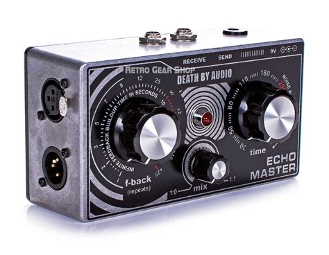 Death By Audio Echo Master Guitar Effect Pedal Echo Preamp Retro Gear Shop