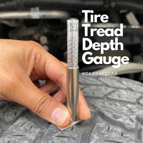 Tire Tread Depth Car Safe Car