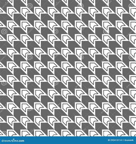 Seamless Abstract Ornament Of Arbitrary Shapes Stock Vector