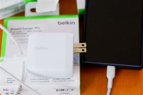 Belkin Wall Charger Set ที่ปัจจบุันแทบทุกคนต้องมีติดตัวไว้