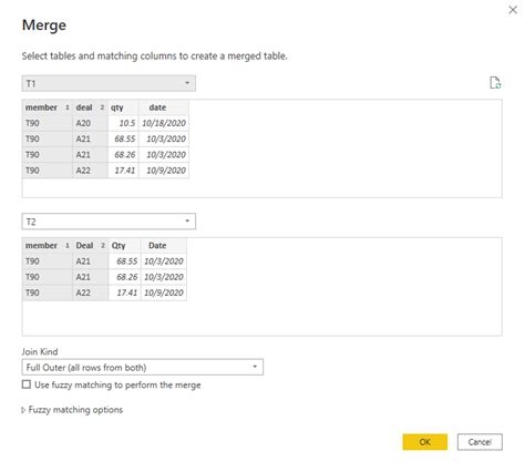 Solved Re Compare Columns Based On Two Different Table Microsoft