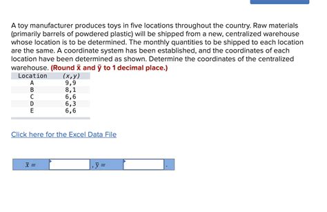 Solved Click Here For The Excel Data File A Using The Above Chegg Com