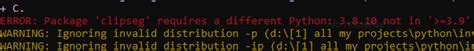 Bug TypeError Type Object Is Not Subscriptable When Calling Invoke Py Issue 1380