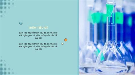 Mẫu Powerpoint Bài Thuyết Trình Giáo Dục Hóa Học Về Trung Tâm Khoa Học Hoạt Hình Xanh Và Chủ đề