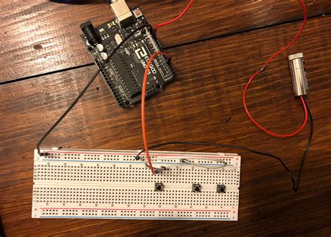 Button Triggered Laser Diode General Guidance Arduino Forum