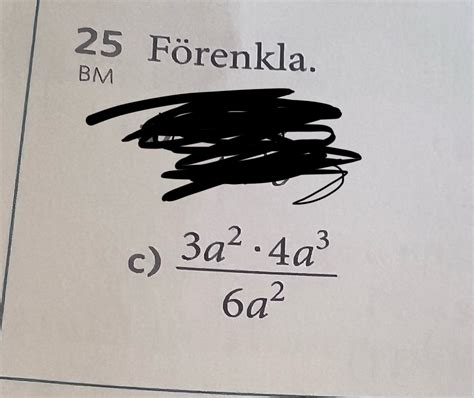 Division Med Uttryck MatematikÅrskurs 8 Pluggakuten