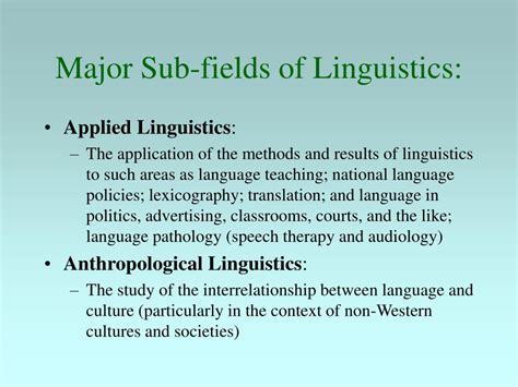 Ppt Lin 1310b Introduction To Linguistics Powerpoint Presentation