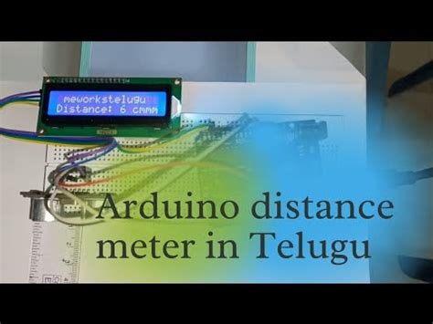 How To Make Arduino Distance Meter With Ultrasonic Sensor And 16 2 LCD