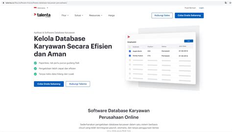 Manfaat Menggunakan Aplikasi Data Pegawai Berbasis Web Untuk Bisnis